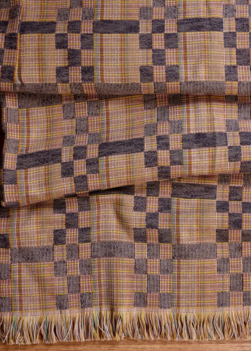 Boone Bedspread in Brown – Folk Textiles
